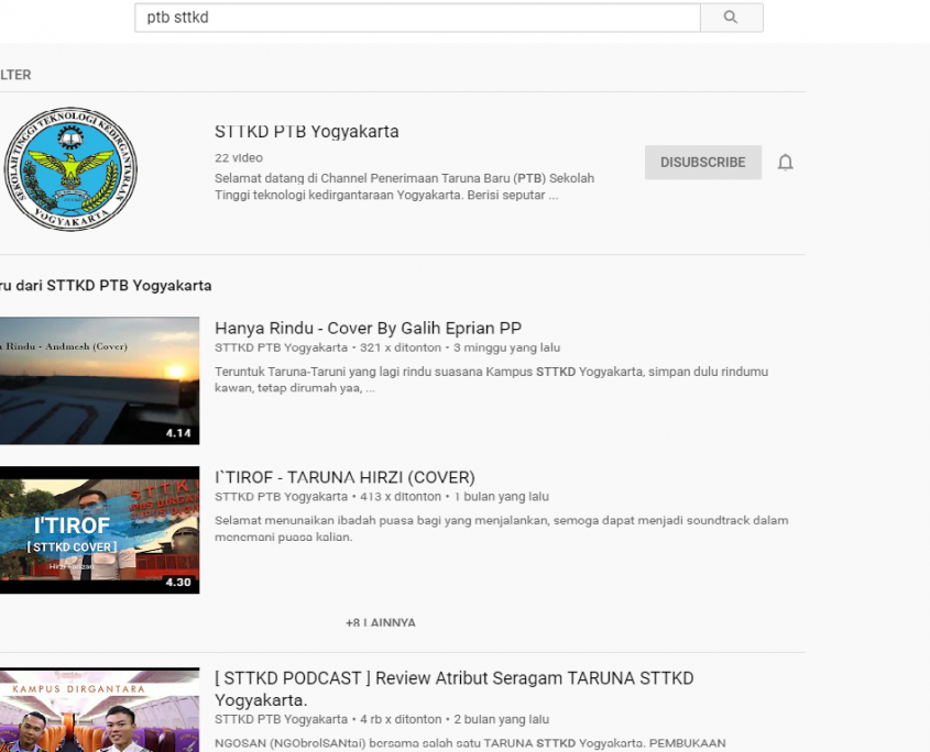 STTKD – Sekolah Tinggi Teknologi Kedirgantaran