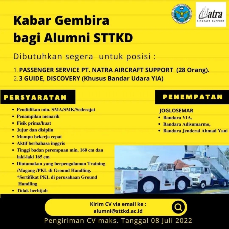 Kabar Gembira Bagi Alumni STTKD - STTKD