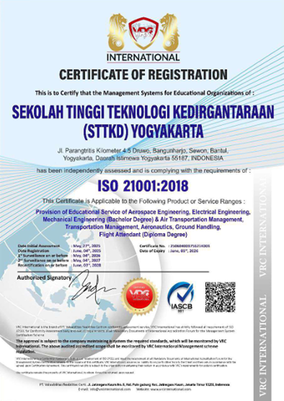 STTKD Yogyakarta Perpanjang Sertifikasi ISO 21001:2018